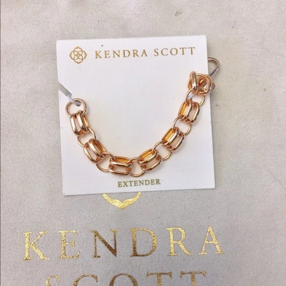 Kendra Scott | Jewelry | Kendra Scott Rose Gold Harlow Extender Nwt | Poshmark